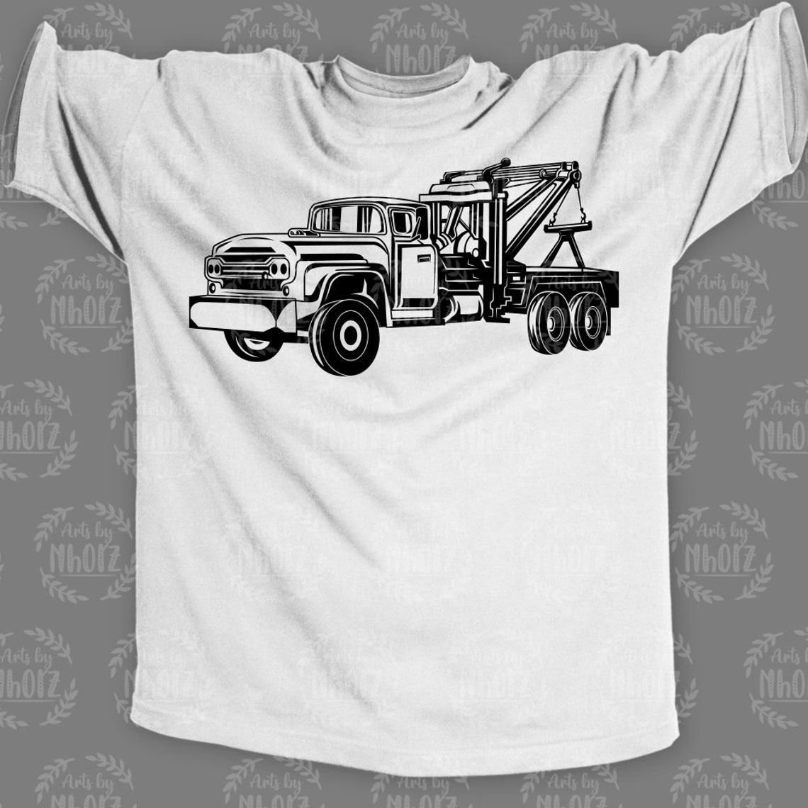 Tow Truck Svg Tow Truck Driver Svg Trucker Dad Svg Towing - Etsy