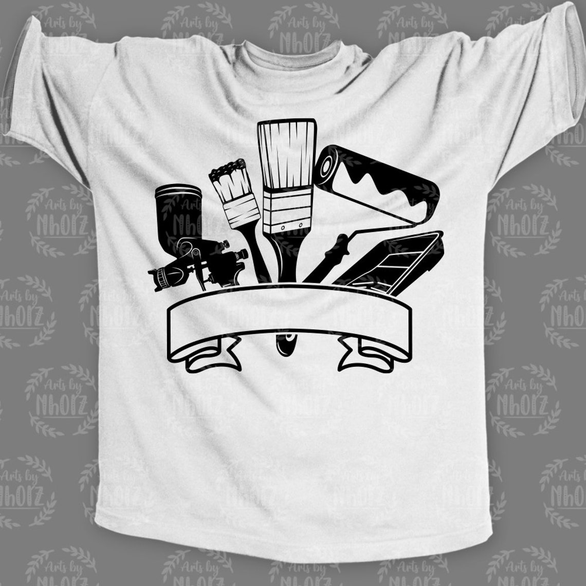 Wall Painting Tools Svg Paint Tools Svg Painting Tools - Etsy