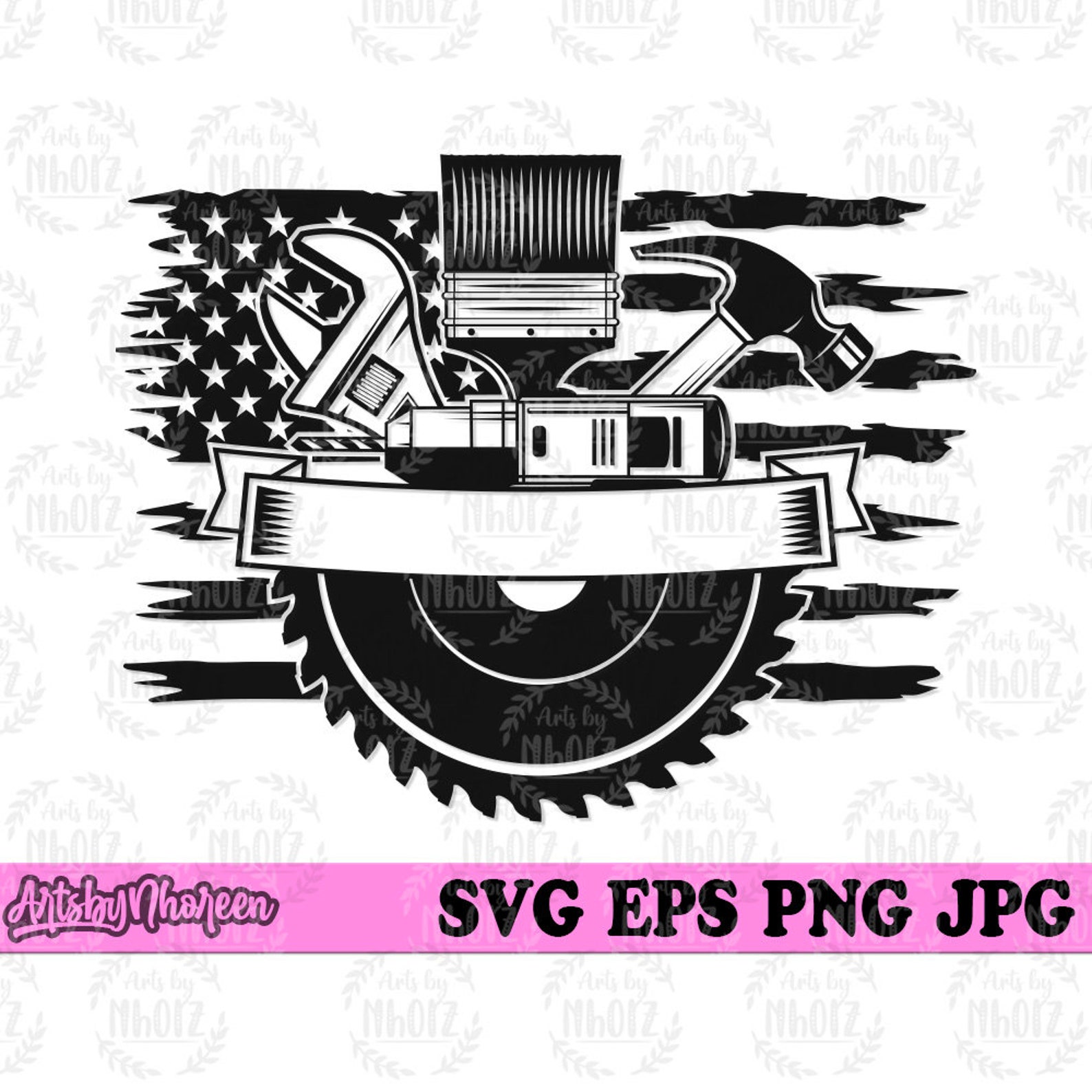 US Repair Tools Svg Carpenter Dad Gift Idea Clipart Hammer - Etsy