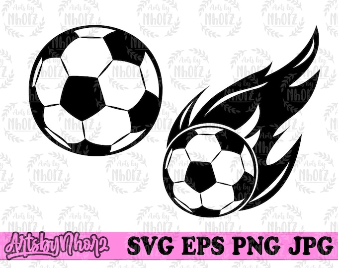 Soccer Svg, Soccer Svg Files, Soccer Ball Svg, Sports Svg, Soccer Balls ...