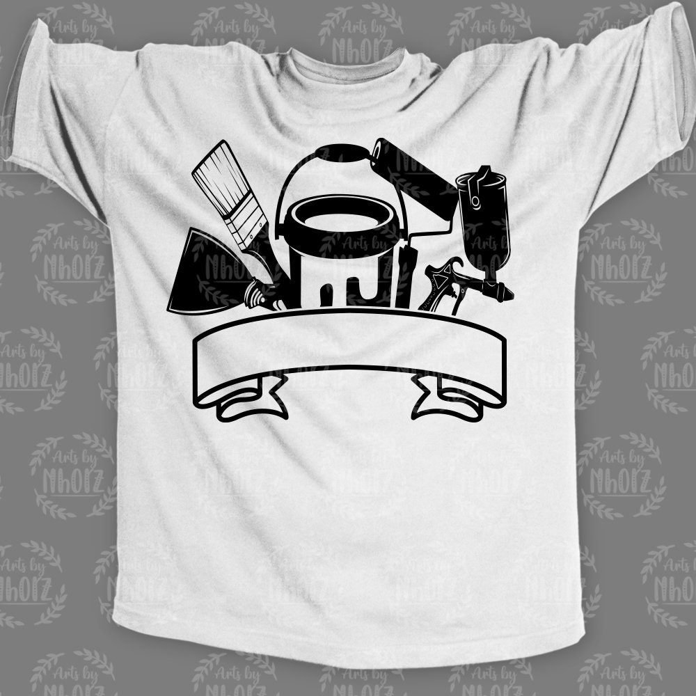 Painter Tools Svg Painter Tools Png Painting Svg Painter - Etsy