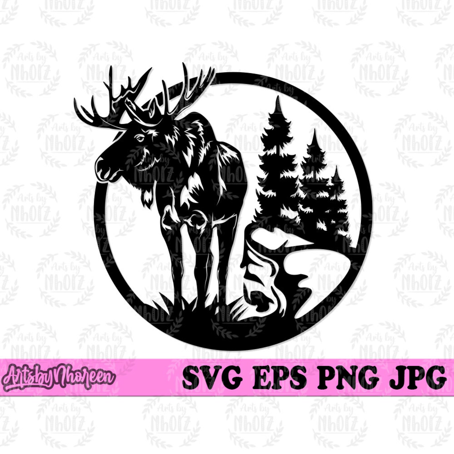 Moose Scene Svg Moose Clipart Moose Cutfile Outdoor Scene - Etsy Moose Scene Svg Moose Clipart Moose Cutfile Outdoor Scene - Etsy