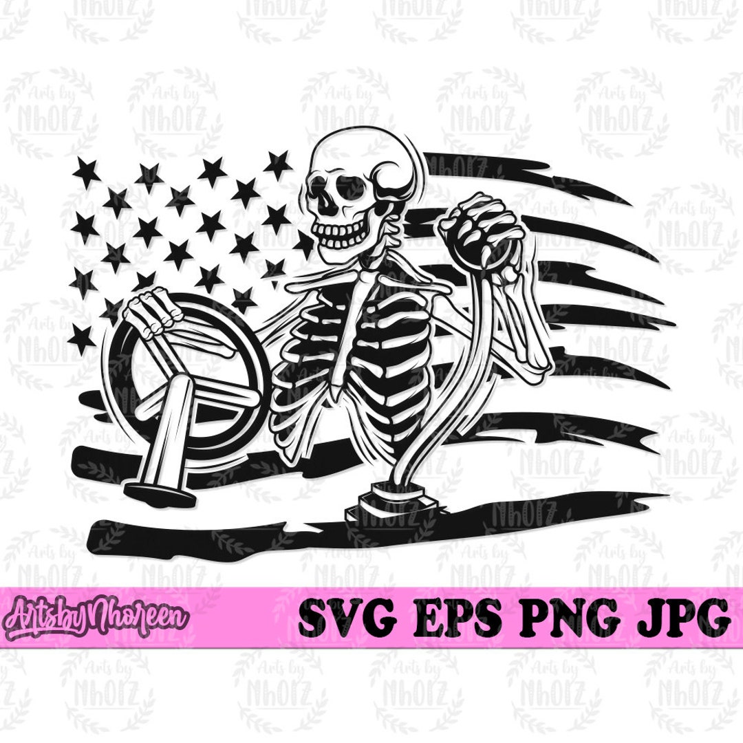 US Driver Skull Svg, Trucker Dad Gift Idea Png, Rocker Driver Shirt Png ...