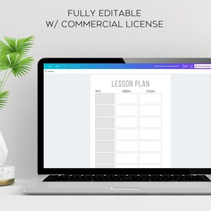 Editable Teacher Planner Template, Canva Teacher Planner Template ...