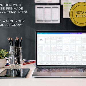 Editable Teacher Planner Template, Canva Teacher Planner Template ...