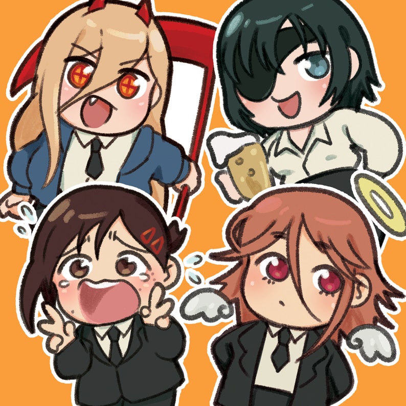 CSM Sticker Sheet Vol. 2 - Etsy