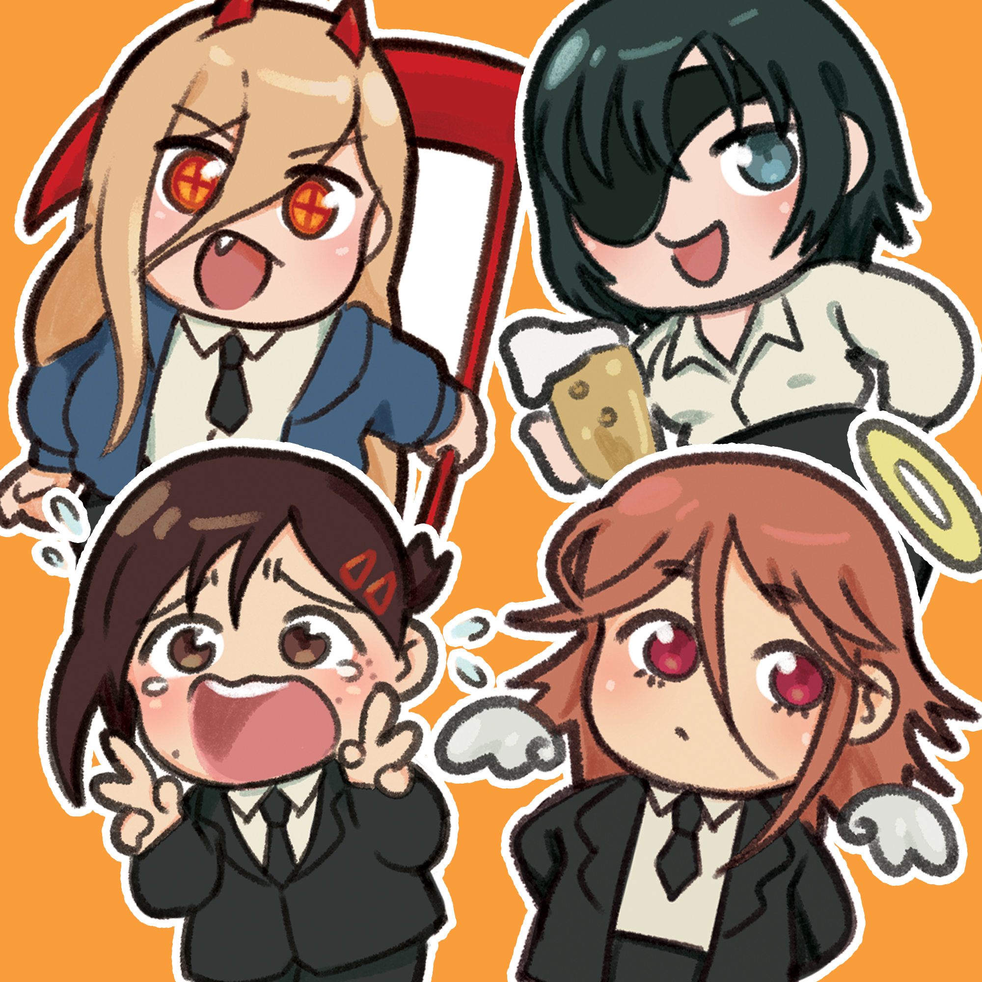 CSM Sticker Sheet Vol. 2 - Etsy