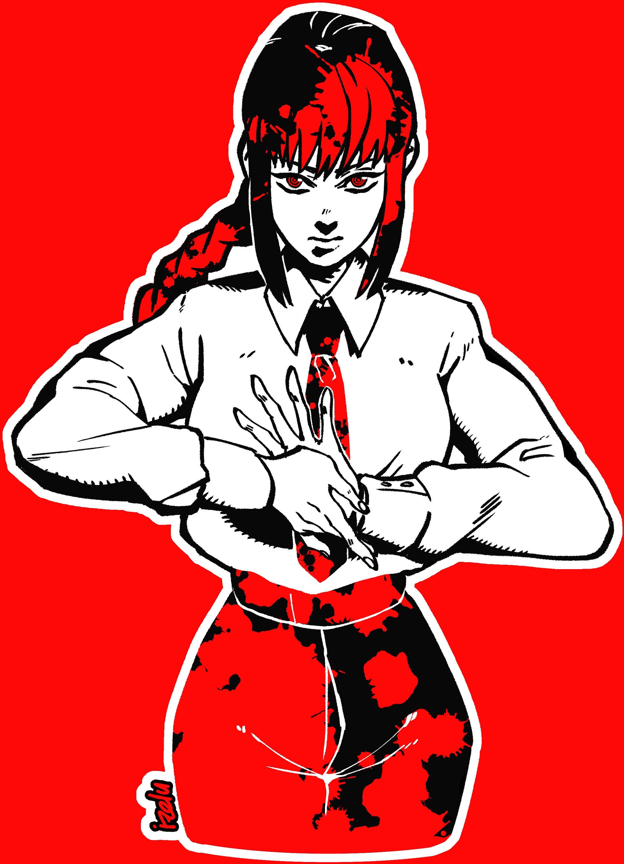 CSM Makima Sticker - Etsy