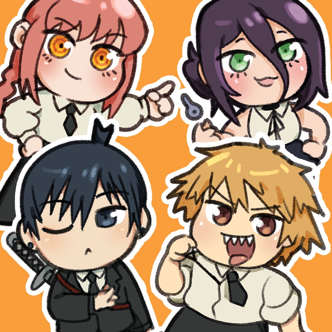 CSM Sticker Sheet Vol. 1 - Etsy