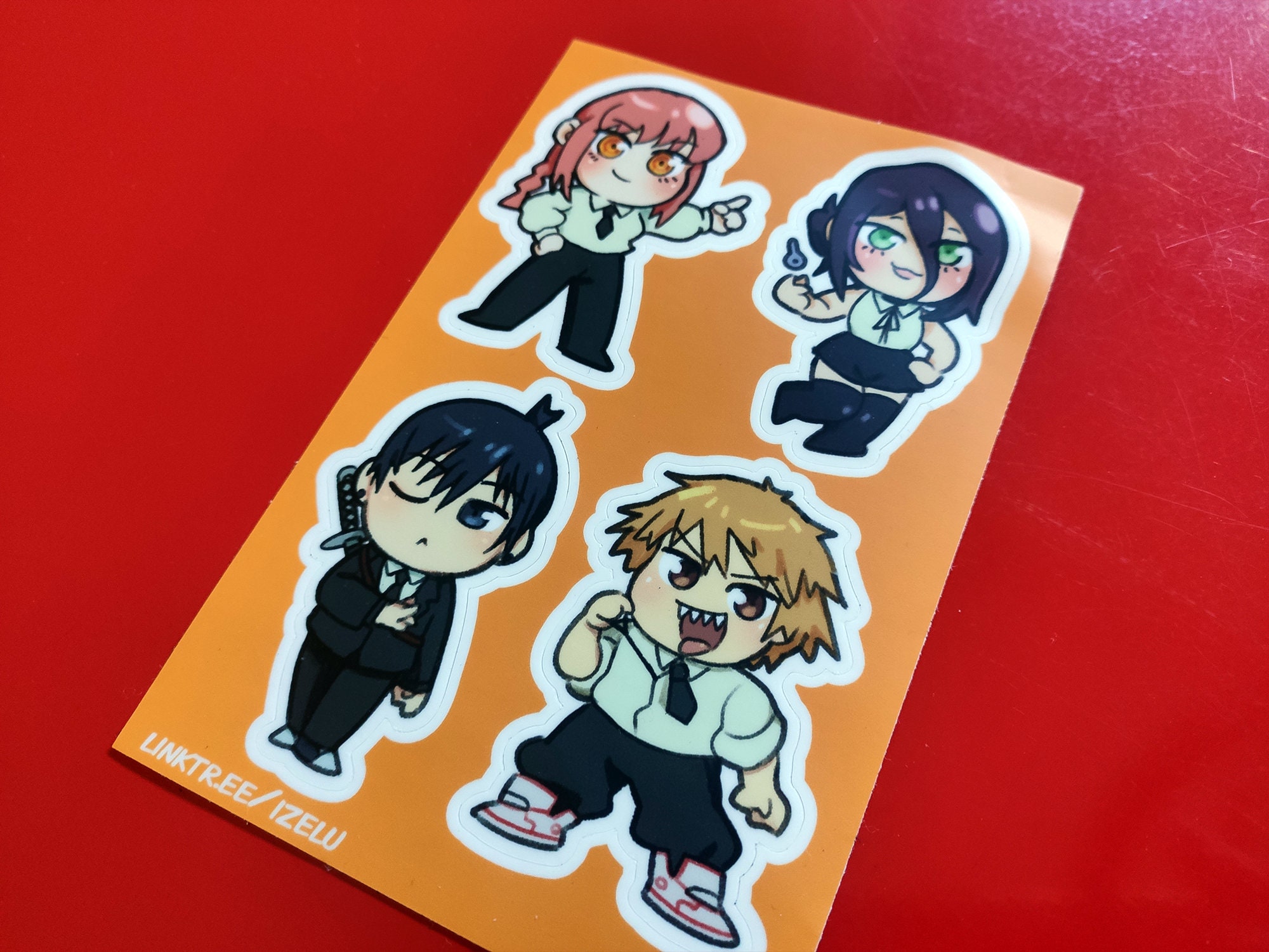 CSM Sticker Sheet Vol. 1 - Etsy Australia