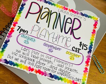The Playtime Planner - Etsy