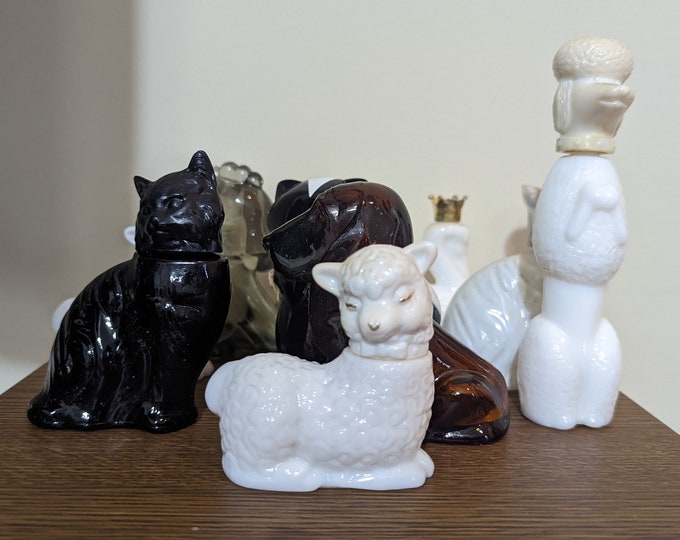 Vintage Avon Animal Bottles - Etsy