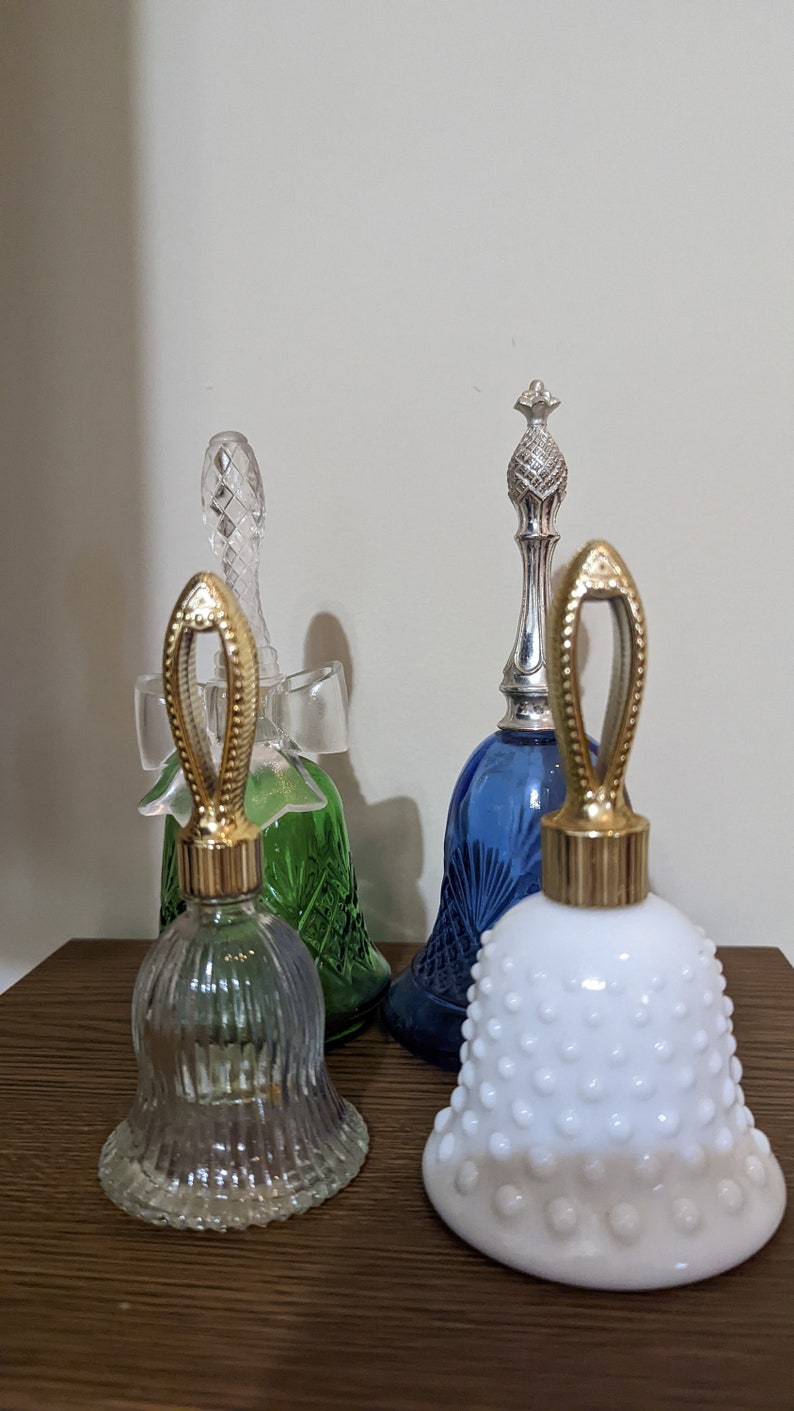 Vintage Avon Bell Cologne Bottles - Etsy