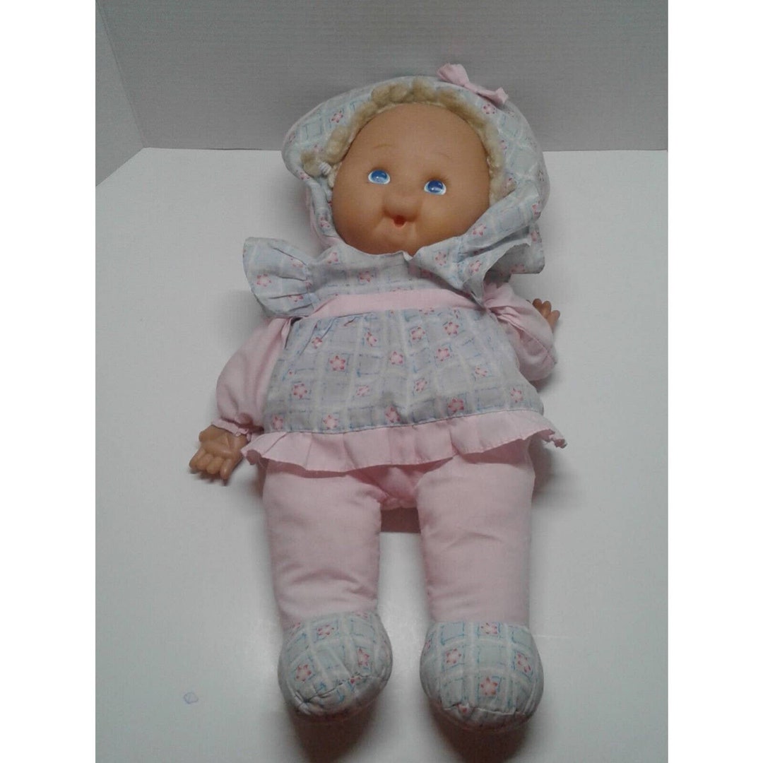 Fisher Price Puffalump Kids Pink Baby Doll Flower Bonnet 1990 - Etsy