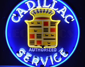 Cadillac Neon Sign | Etsy