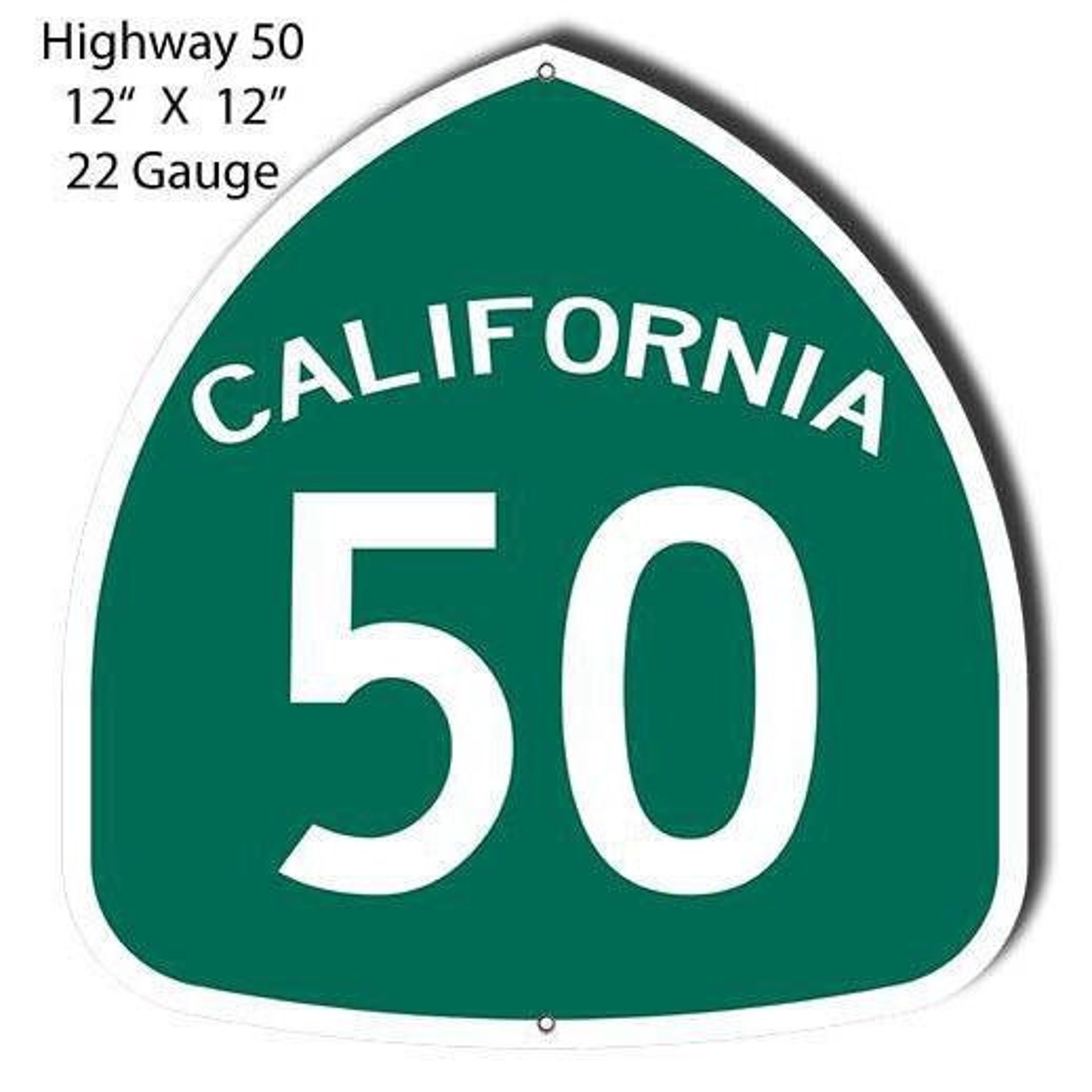 California Highway 50 Laser Cut Metal Sign - Etsy