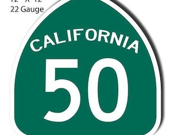 Highway 50 Sign | Etsy
