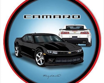 5th Gen Camaro Metal Sign - Etsy