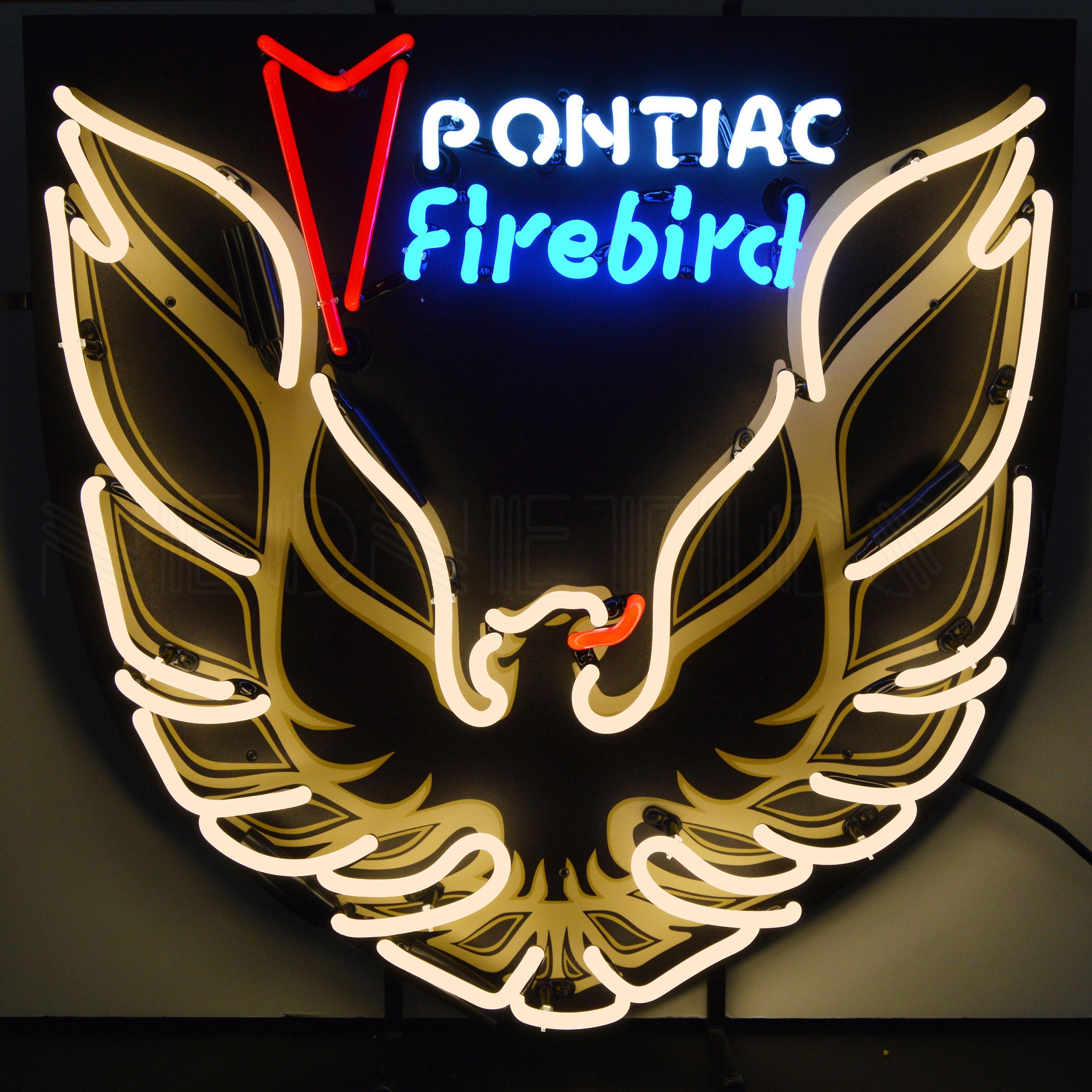 Neon Pontiac Sign - Etsy