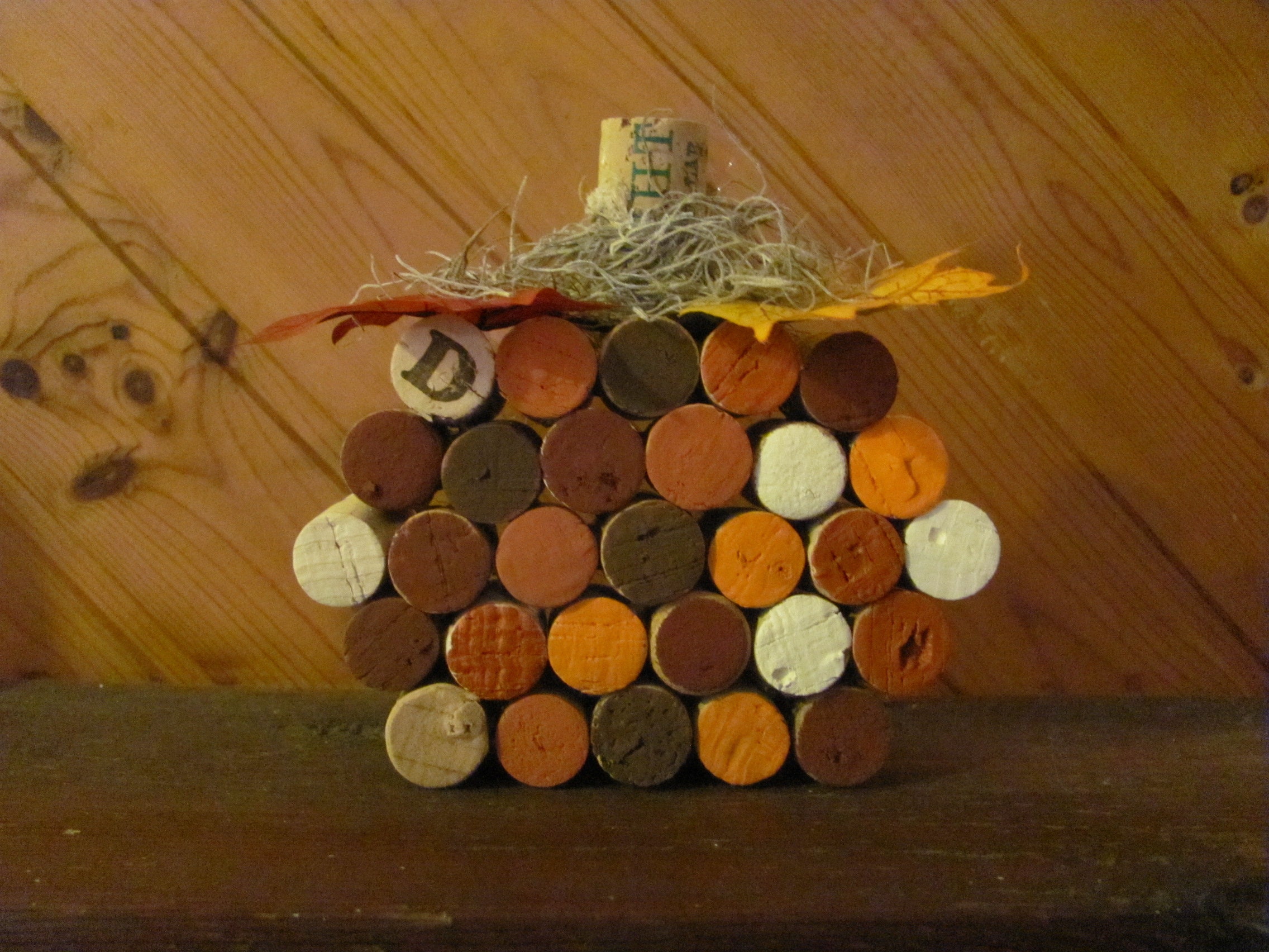 Wine Cork Pumpkins for Autumn Decor - Etsy