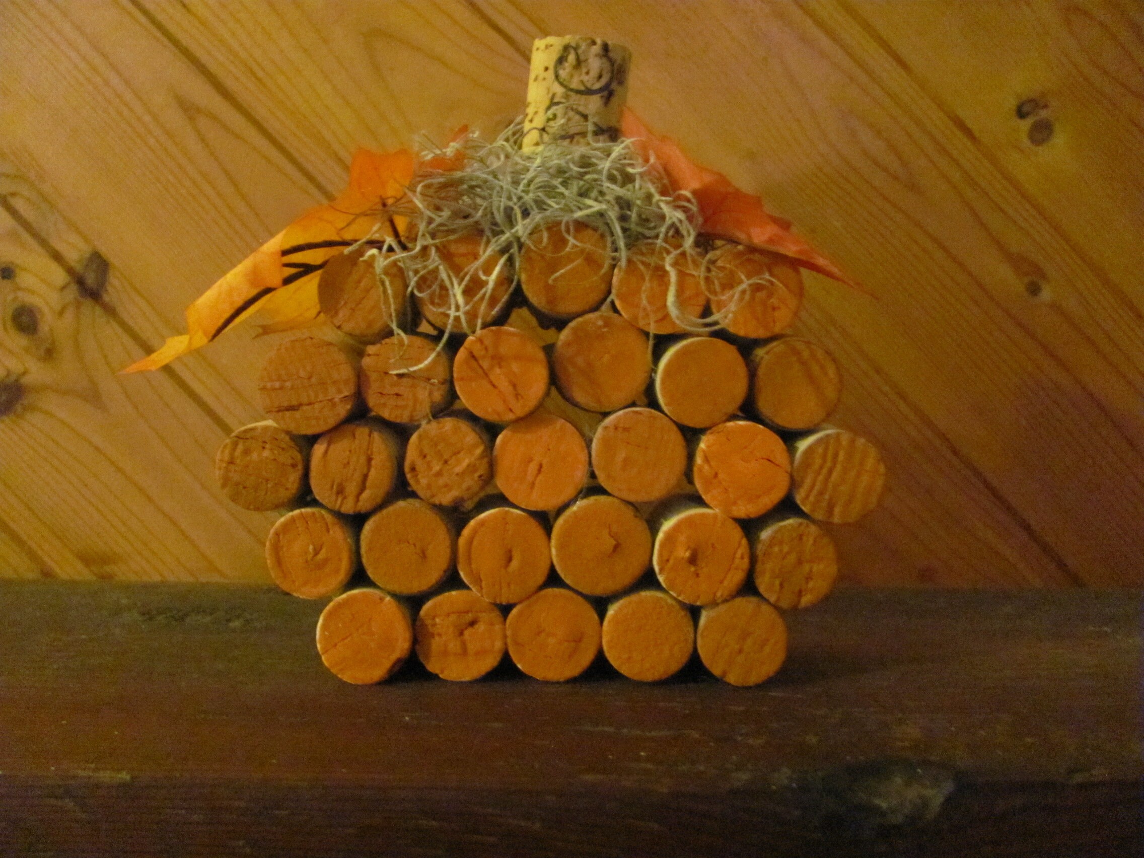 Wine Cork Pumpkins for Autumn Decor - Etsy