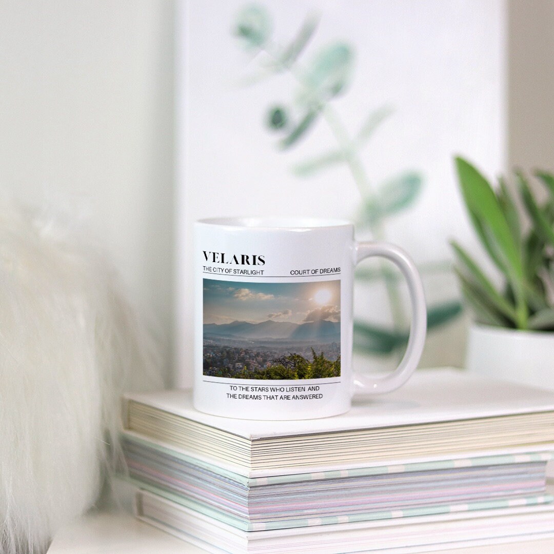 Acotar Merch Mug, Velaris Acotar, City of Starlight, Acotar Mug, Feyre ...