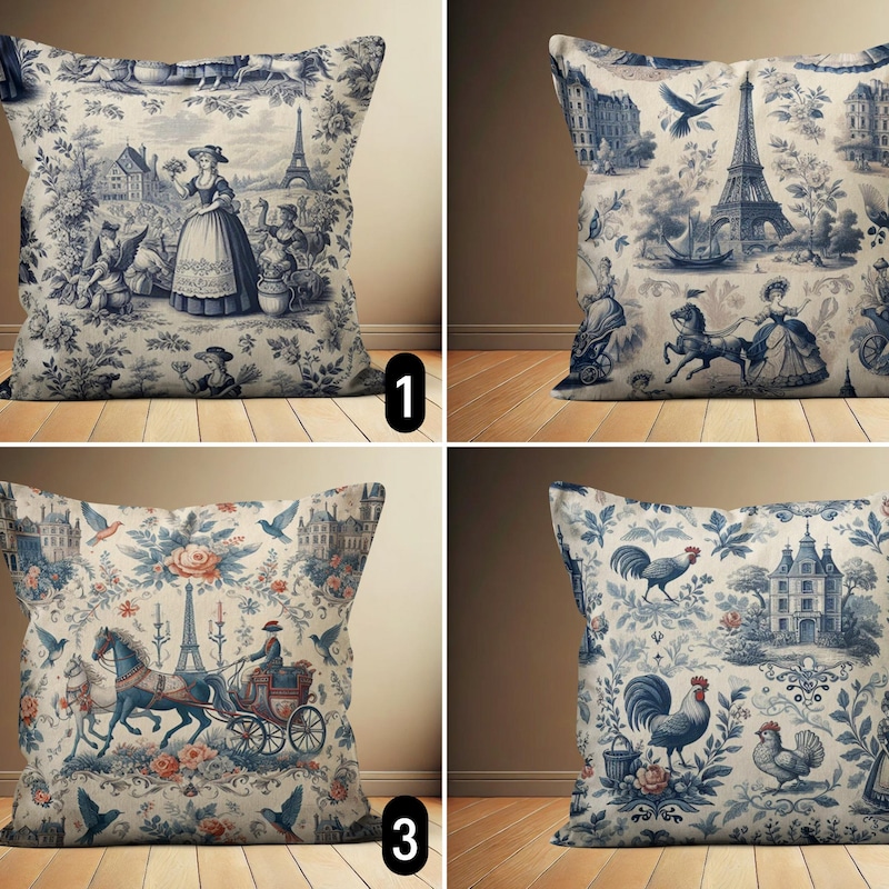 French Pillow Covers - Etsy