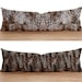 Leopard Print Lumbar & Body Pillow Cover, Animal Print Bolster Pillow ...