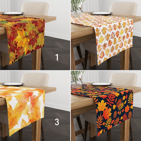 Fall Table Runner - Etsy