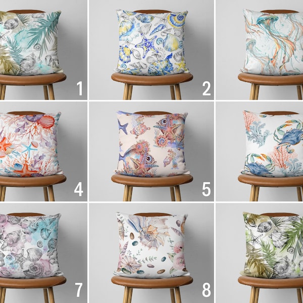 Sea Creature Pillow - Etsy