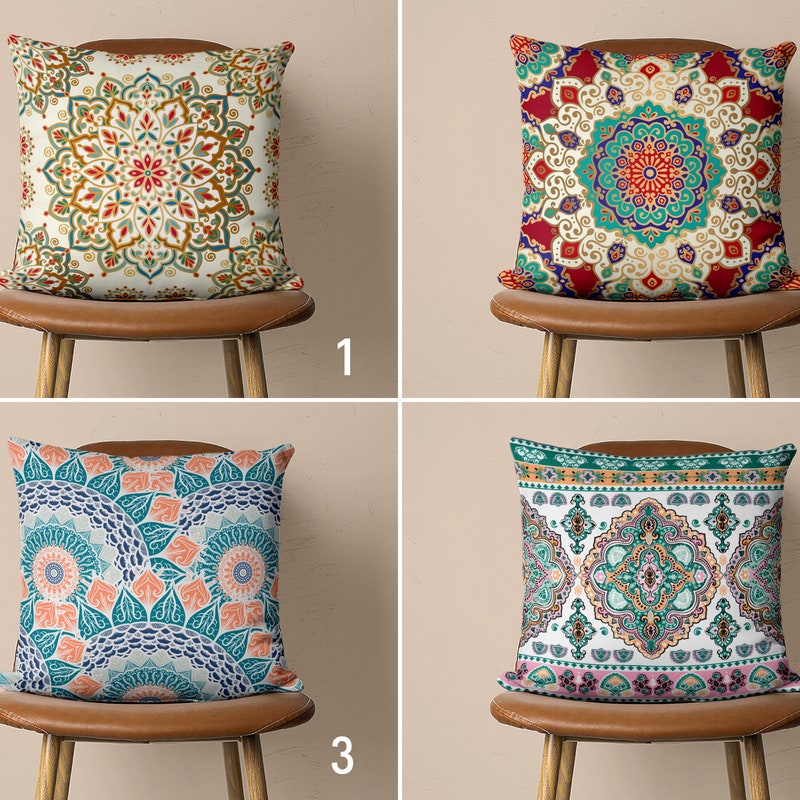 Mandala Pillow - Etsy