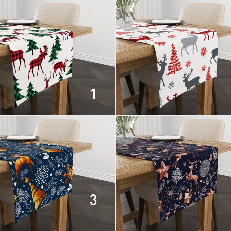 Winter Table Runner - Etsy