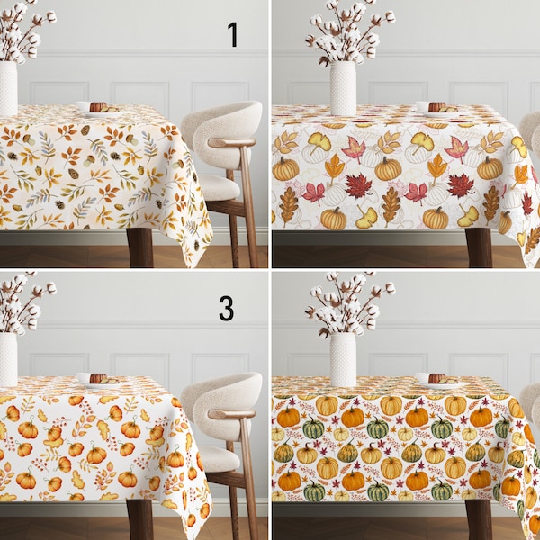 Fall Tablecloth - Etsy