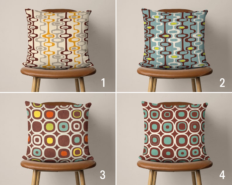 Mid Century Modern Pillow Covers