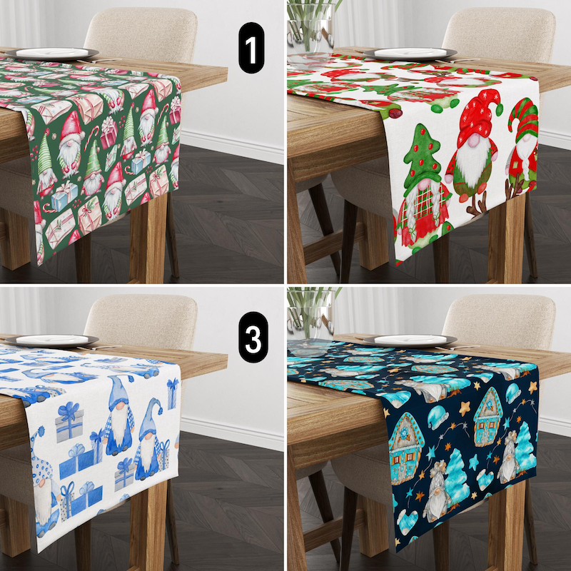 Gnome Table Runner - Etsy