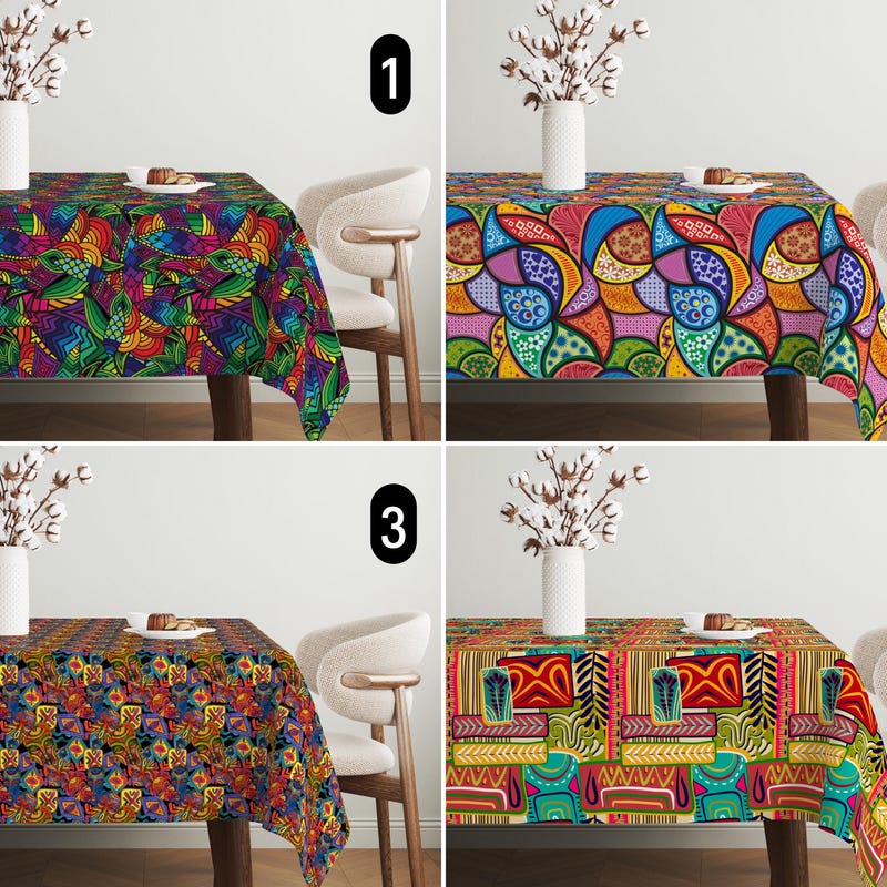 African Tablecloth - Etsy