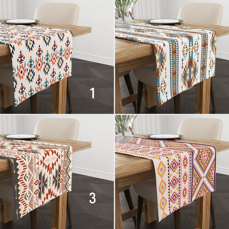 Aztec Table Runner - Etsy