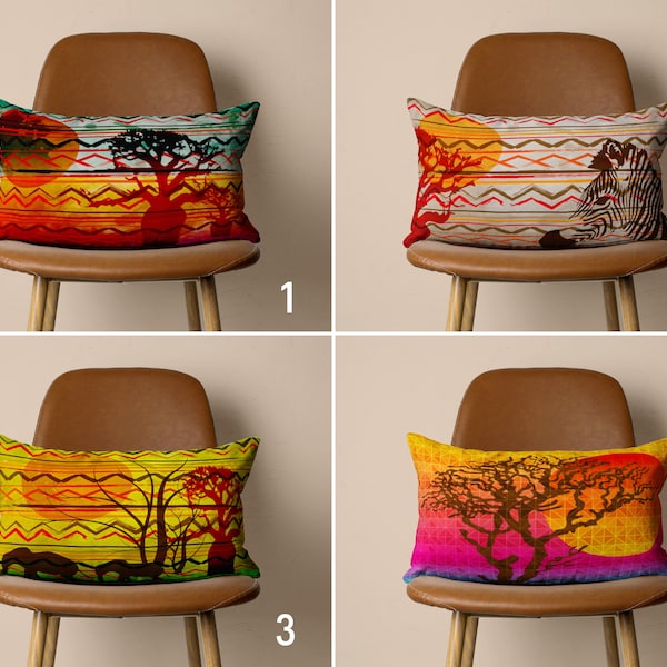 African Pillow - Etsy