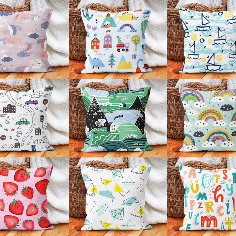 Kids Pillow - Etsy