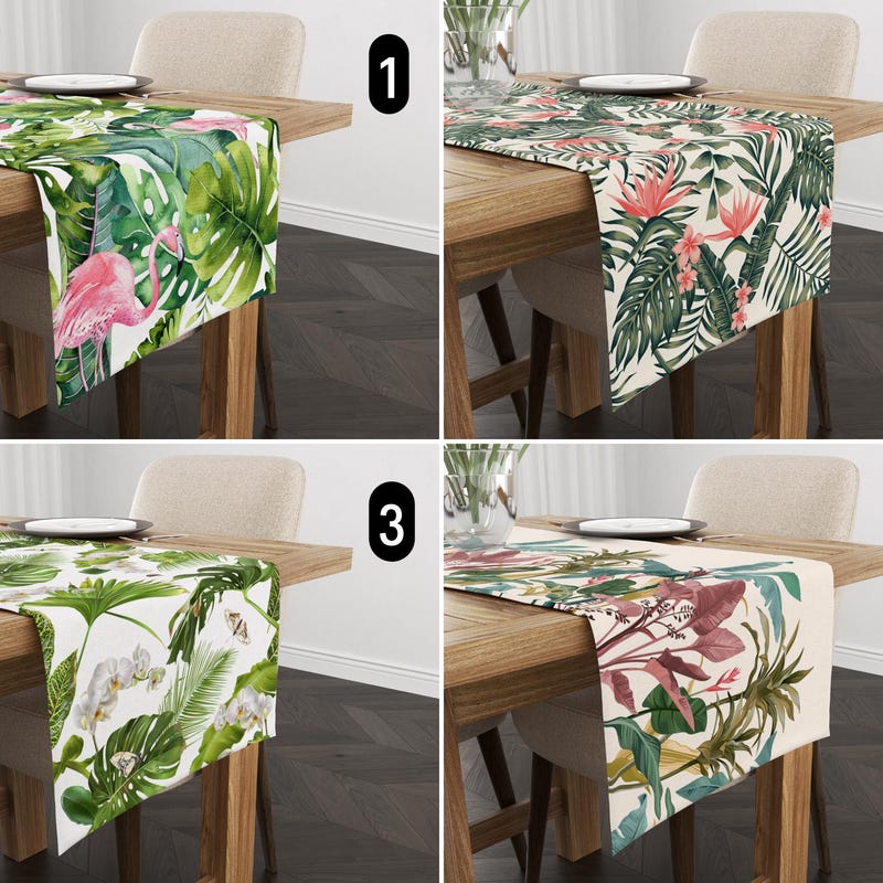 Leaf Table Runner - Etsy