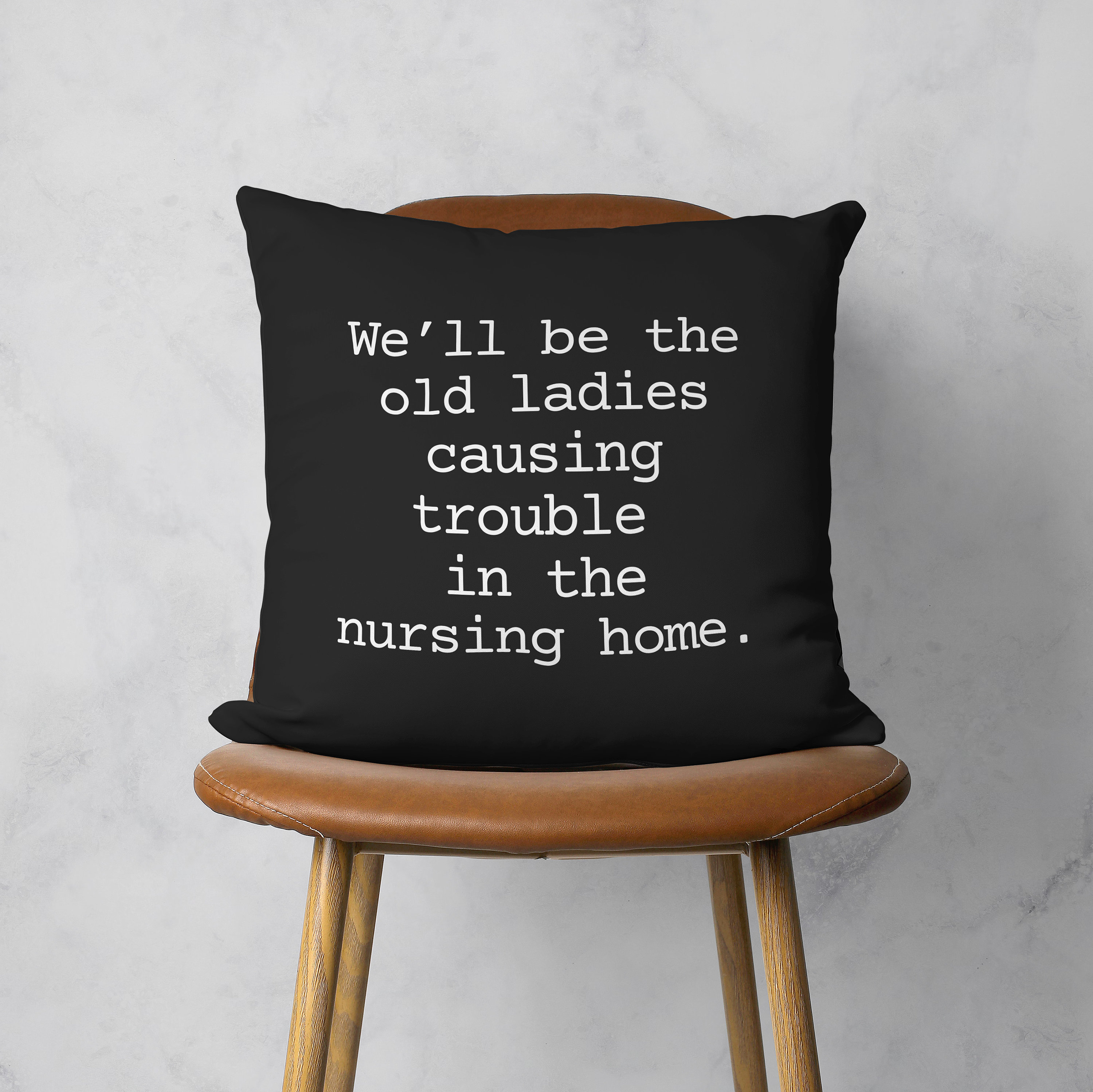 Personalized Words Pillow Cover, Customize Your Text Cushion Cover ...