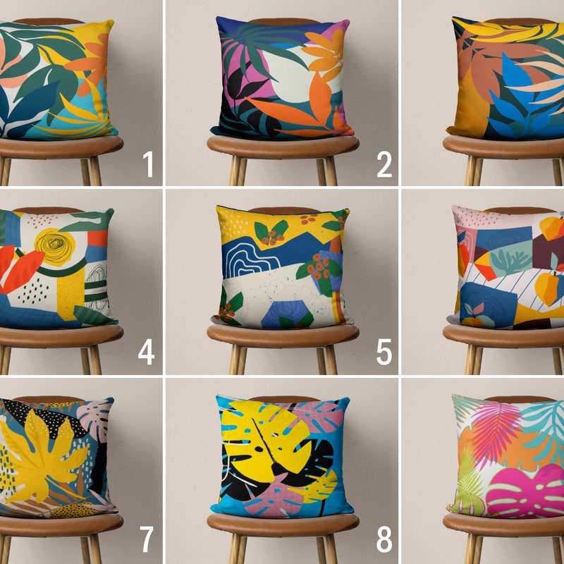 Colorful Pillows - Etsy