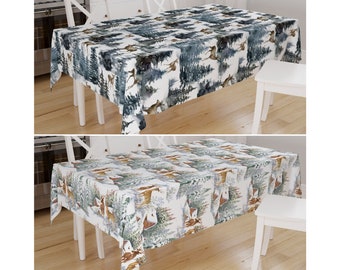 Table Clothes Pine Trees - Etsy