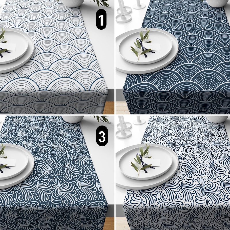 Asian Table Runner - Etsy