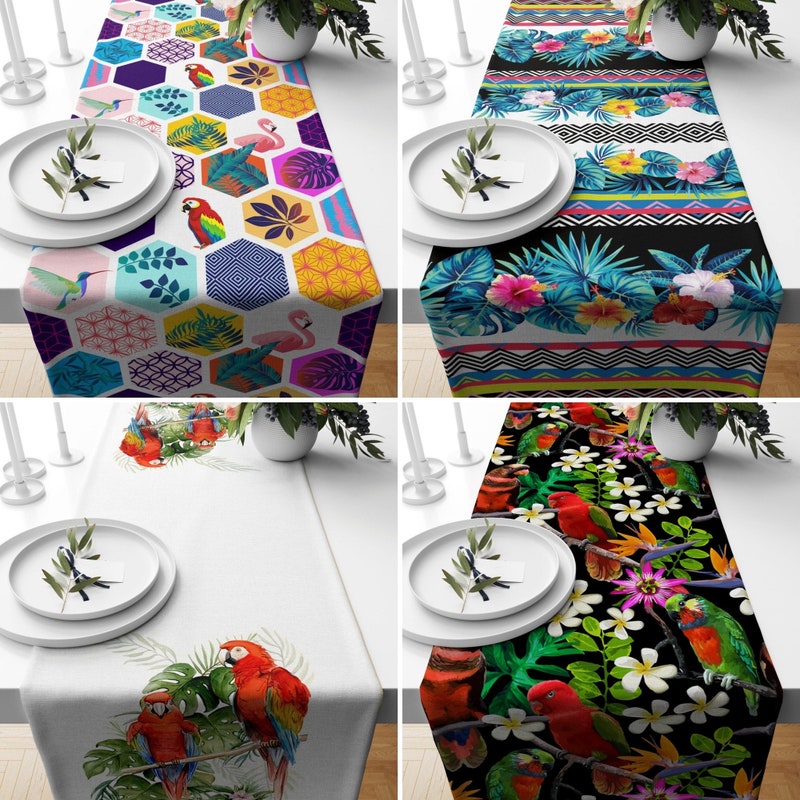 Tropical Tablecloth - Etsy