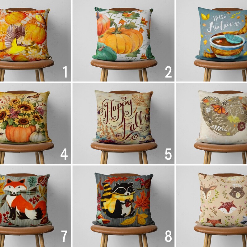 Fall Pillow Covers - Etsy