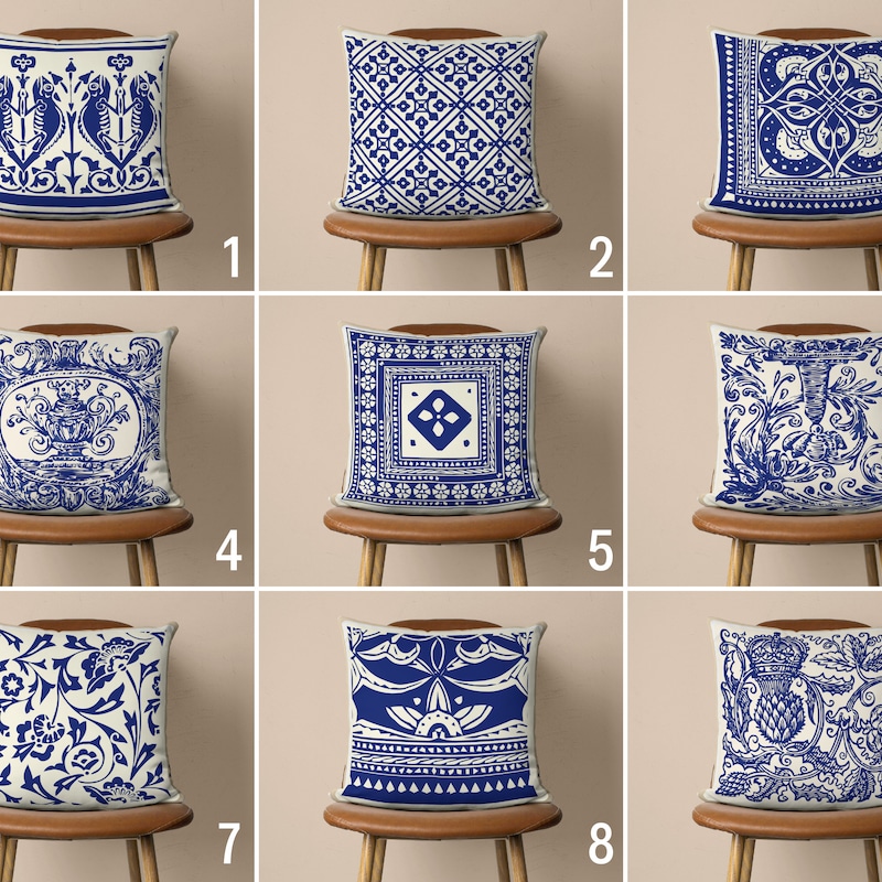 Greek Blue Tile - Etsy UK