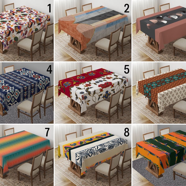 Abstract Tablecloth - Etsy