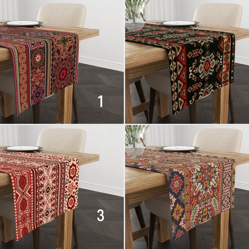 Turkish Table Runner - Etsy