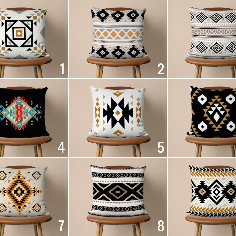 Aztec Pillow - Etsy